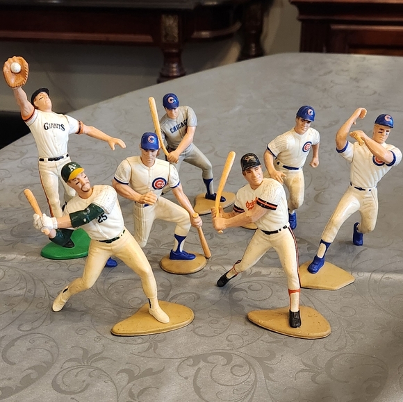 Vintage | Other | 7 Vintage Baseball Starting Lineup Figures | Poshmark